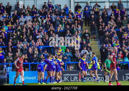 Warrington, Cheshire, UK. 20th April, 2024. Super League Rugby ...