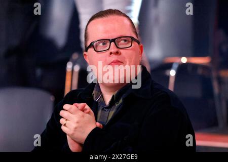 Sänger Angelo Kelly, Vater von Kandidat Gabriel Kelly, in der siebten ...
