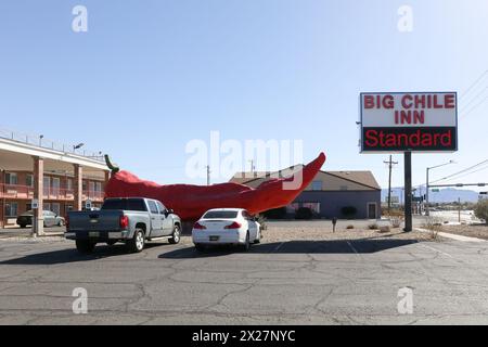 World's Largest Chili Pepper Statue, Las Cruces, New Mexico Stock Photo ...
