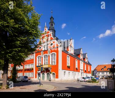 Stadtansicht Das im Stil der Renaissance erbaute Rathaus 1582 - 1586 ...