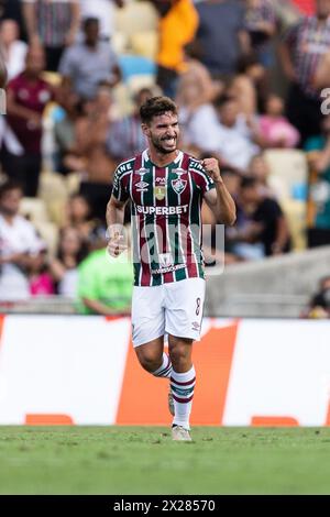 MARTINELLI of Fluminense during the match between Flamengo and ...