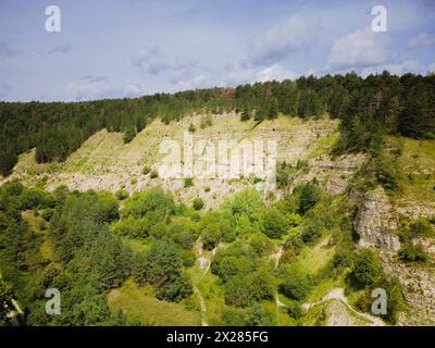 Luftbild Jonastal Das Außenlager Ohrdruf wurde im November 1944 ...