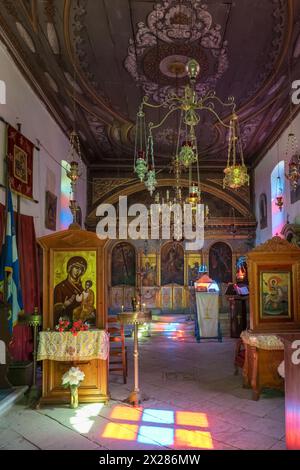 Tower of Anafonitria Monastery on Zakynthos Island, Greece Stock Photo ...