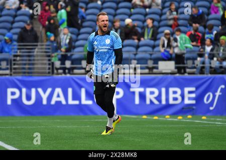 Seattle, WA, USA. 20th Apr, 2024. Seattle Sounders defender Jackson ...