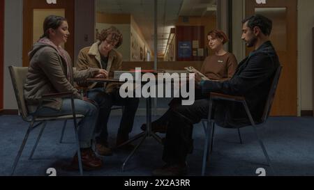 RIZ AHMED and JESSIE BUCKLEY in FINGERNAILS (2023), directed by ...