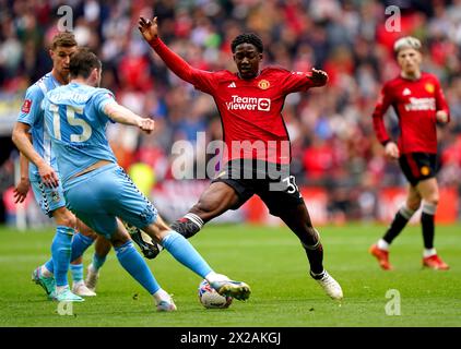 Liam Kitching of Coventry City with the ball during the Sky Bet ...