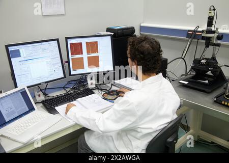 AFM Atomic Force Microscope, Probe microscopy laboratory, Nanomagnetism ...