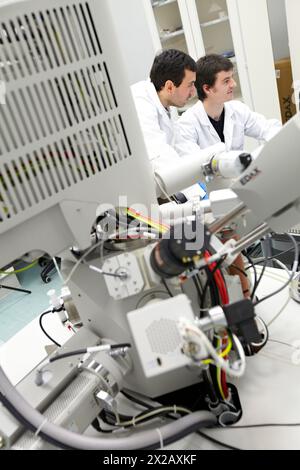 Set up of the microscope, Analysis of nanostructures and nanodevices ...