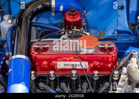 Morris Minor Engine Stock Photo - Alamy