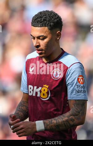 Morgan Rogers of Aston Villa during the Emirates FA Cup Third Round ...