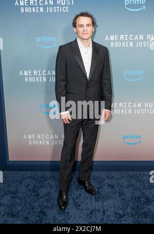 Alex Neustaedter attends 'American Rust: Broken Justice' New York ...