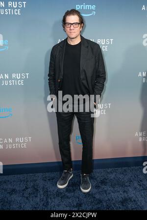 Adam Rapp attends 'American Rust: Broken Justice' New York Screening at ...