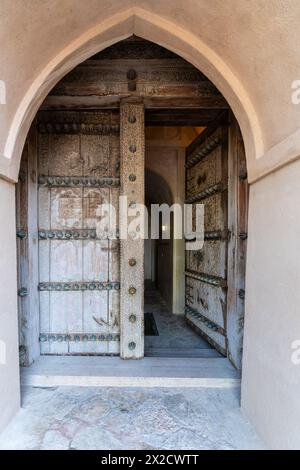 Al Hazm Castle near Rustaq, Oman Stock Photo - Alamy