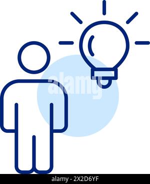 Light bulb icon, graphic resource template, vector illustration Stock ...
