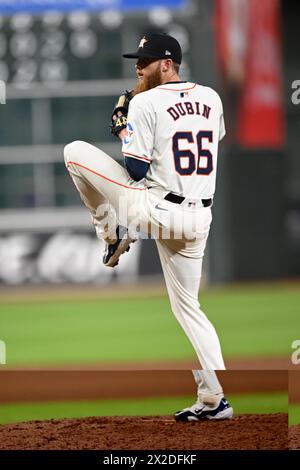 Houston Astros pitcher Shawn Dubin poses during photo day at the team's ...