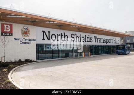 The North Shields Transport Hub or bus station - shortly after opening ...