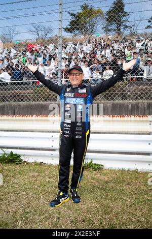 Sugo, Miyagi, Japan. 21st Apr, 2024. Toyota Motors Company Chairman ...