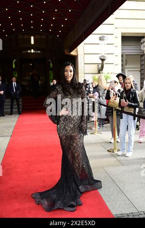 Tijen Onaran bei der Verleihung des Felix Burda Award 2024 im Hotel ...