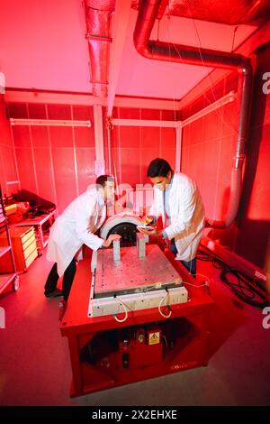 Researchers. Vibration Chamber Laboratory. EMC & Telecom Lab ...