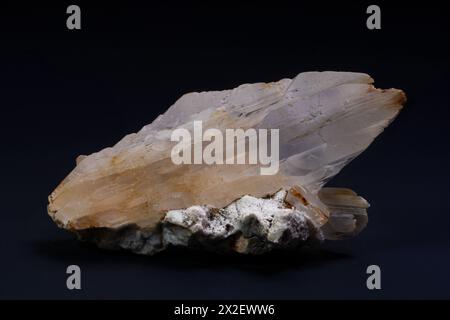 Gypsum crystal mineral specimen, stunning photography Stock Photo - Alamy