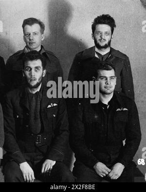 Flight Lieutenant Clarke Wallace Floody, Sam Sangster, and Pop Collett ...