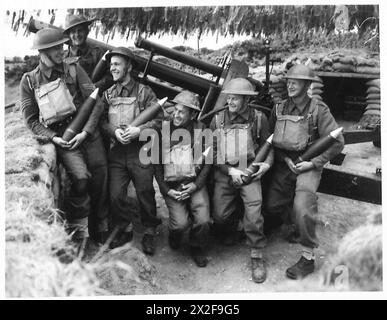 READY FOR USE AGAINST THEIR FORMER OWNERS - A German gun , British Army ...
