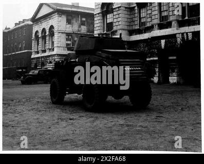 HUMBER ARMOURED CAR - A Humber armoured car Mk. IV photographed on ...