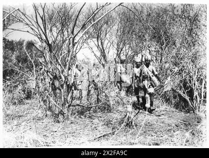 AN ADVANCED POST HELD BY AN INDIAN INFANTRY BRIGADE ON THE ERITRAEAN ...