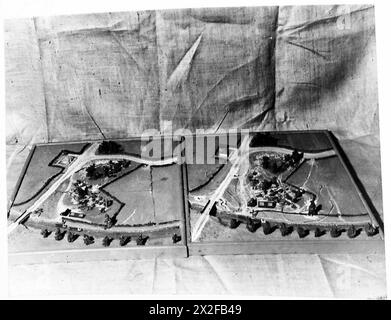 CAMOUFLAGE - Models in relief showing the right and wrong methods of ...