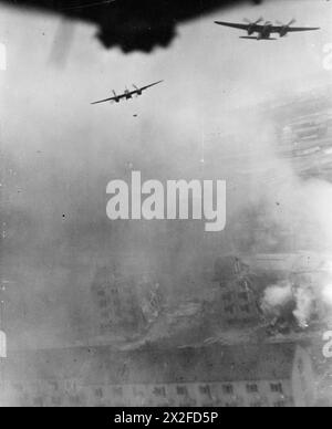 De Havilland Mosquito FB Mark VIs of No. 110 Squadron RAF run up ...