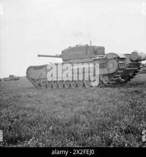 On 13 August 1942 near Brockenhurst in the New Forest, a Churchill I ...