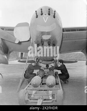 De Havilland Mosquito FB Mark VIs of No. 140 Wing, RAF 2nd Tactical Air ...