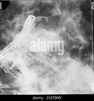 Aerial vertical photographic reconnaissance shows Solingen town centre ...