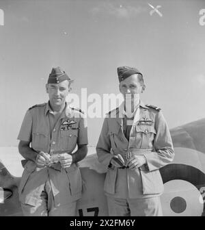 Air Vice Marshal Arthur Coningham, decorated with DSO, MC, DFC, and AFC ...