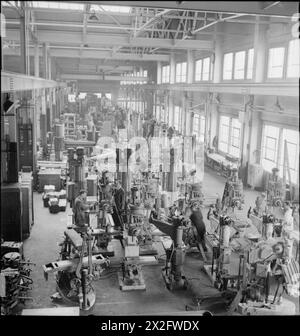 Metalworking factory production line. Manufactured metal parts Stock ...