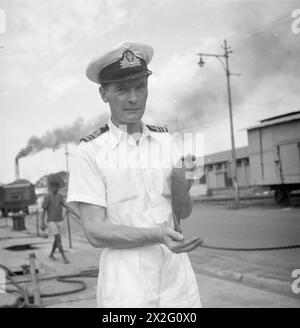 TALLY HO LIMPS HOME. 9 MARCH 1944, COLOMBO, CEYLON. THE RETURN TO PORT ...