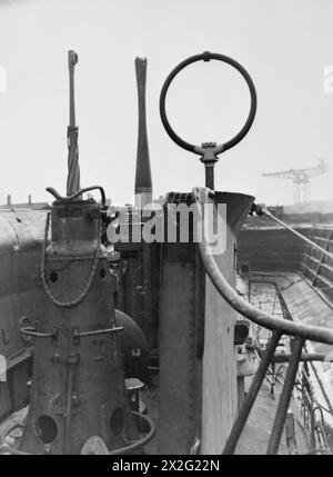 INTERIOR OF HM SUBMARINE GRAPH, CAPTURED GERMAN U-BOAT (U570). OCTOBER ...