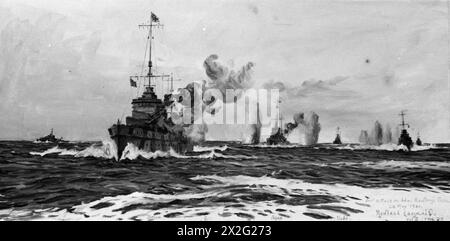 Paintings by Lt. Commander R. Langmaid RN in Alexandria, November ...