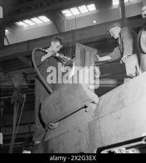 Tank Factory- the Construction of Matilda Tanks, 1942 A female factory ...