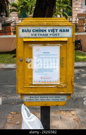 old post box in Vietnam Stock Photo - Alamy