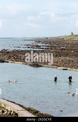 Pittenweem tidal Swimming Pool Stock Photo - Alamy