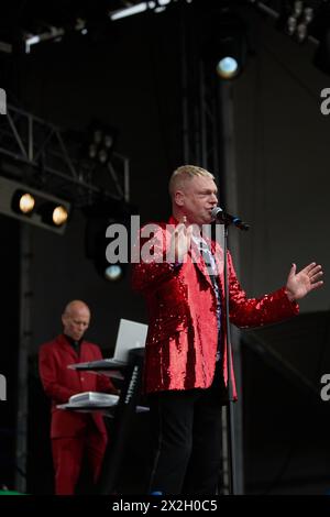 Erasure Pop Group Stock Photo - Alamy
