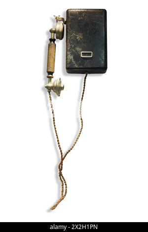 Central Battery system wall mounted telephone for short-haul networks ...