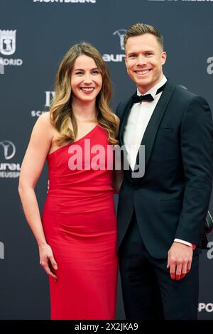 Markus Rehm, Vanessa Low attends Laureus World Sports Awards Madrid ...