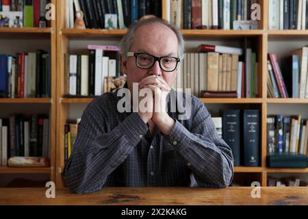 Portrait of Alvaro Uribe at his place 05/02/2019 ©Isabella DE MADDALENA ...