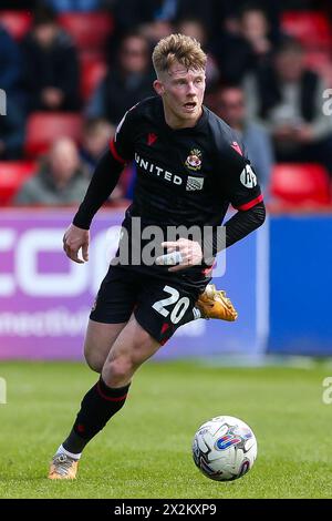Wrexham's Andy Cannon during the Sky Bet League One match at the One ...