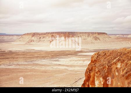 Bozzhyra tract in Kazakhstan, a scenic and arid desert landscape ...