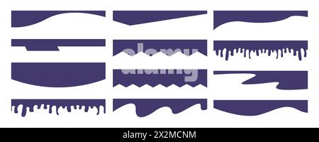 Header web separator divider higlight cover silhouette template curve ...