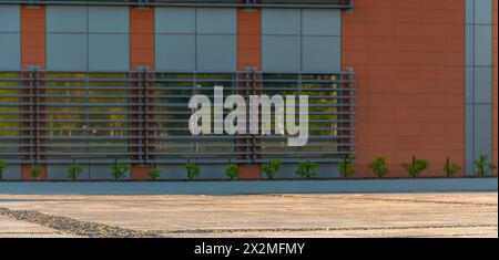 Modern CGI backplate architecture for 3d renderin Stock Photo - Alamy