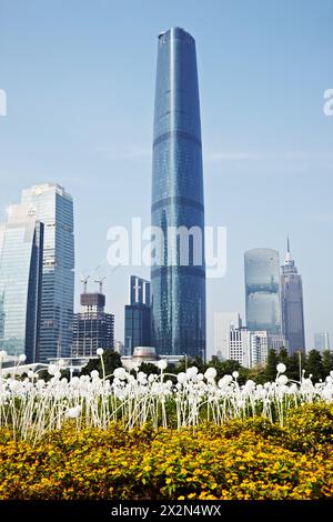 GUANGZHOU - NOV 23: Guangzhou International Finance Centre, IFC ...